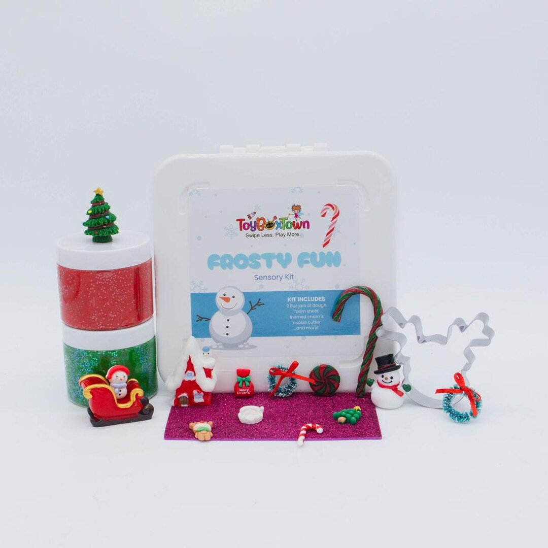 Frosty Fun Christmas Sensory Kit Christmas Sensory Play, Cognitive ...