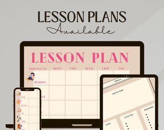 WEEKLY LESSON PLAN Template (dark Blue Colour)--- for Teachers, School ...