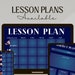 WEEKLY LESSON PLAN Template dark Blue Colour for Teachers, School ...