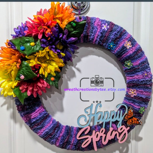 Spring Wreath Yarn - Etsy