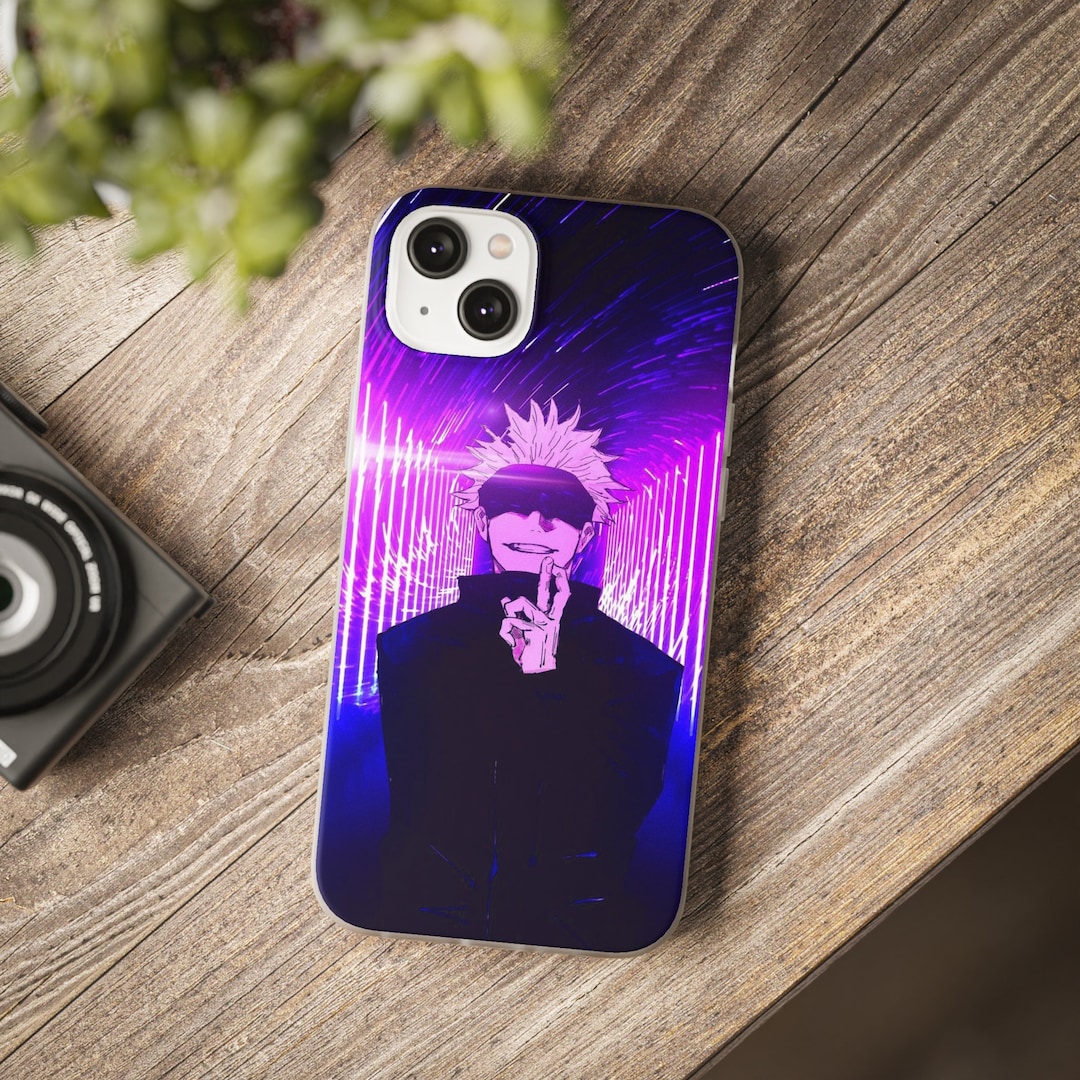 Satoru Gojo Phone Case, Jujutsu Kaisen iPhone Case, Anime iPhone Case ...