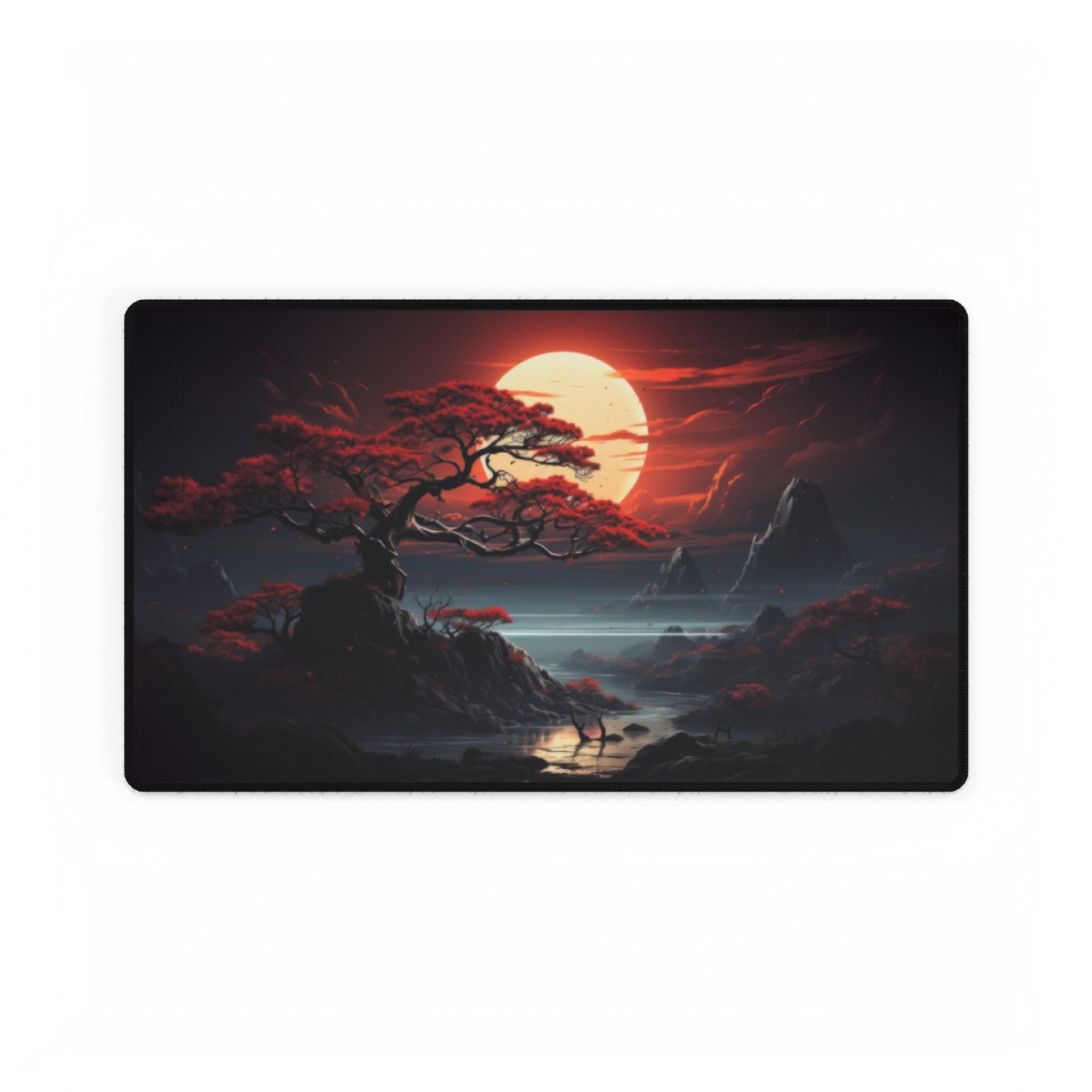 Anime Japanese Gaming Mousepad: Custom Gamer Pad, Large Mat, Anti-slip ...
