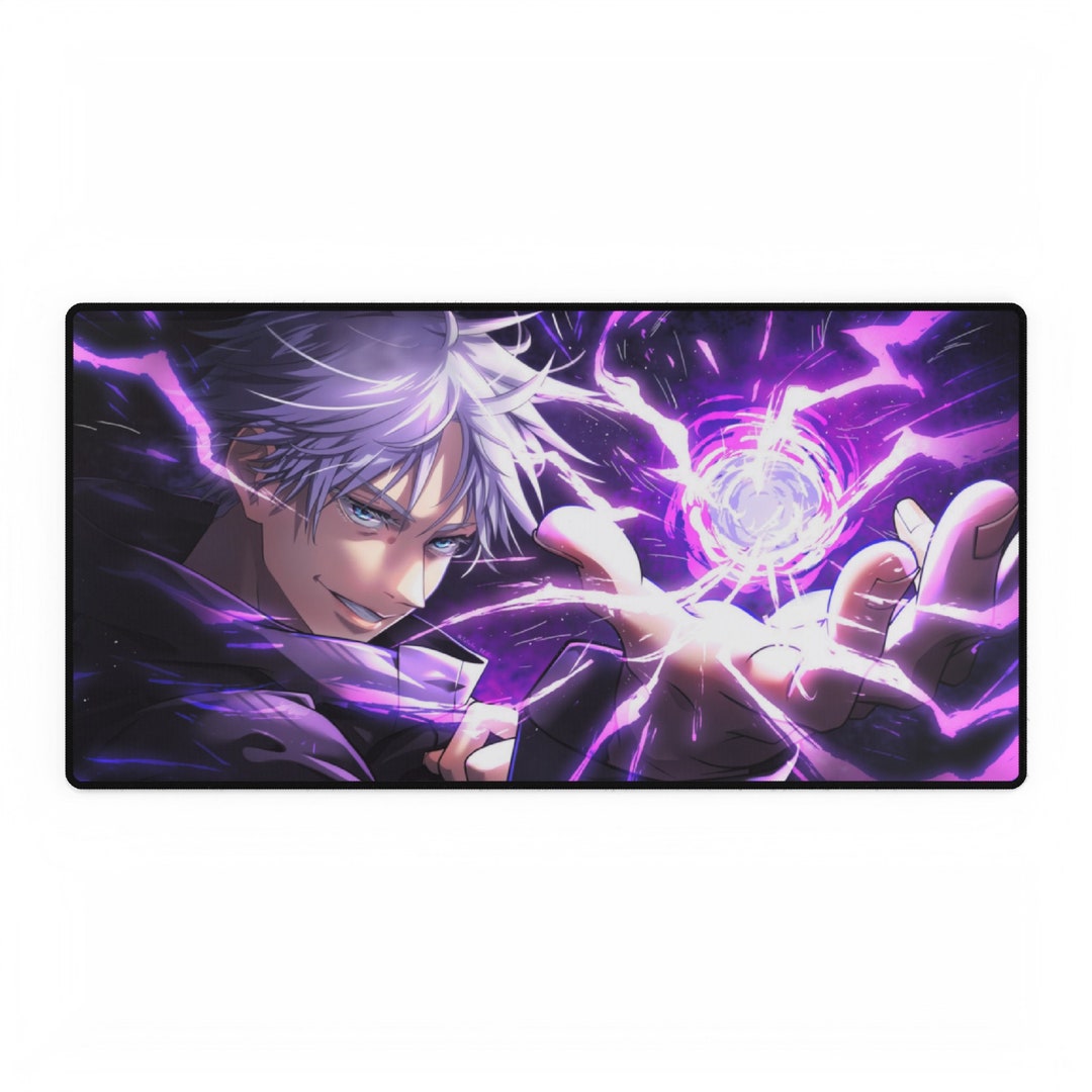 Satoru Gojo Hollow Purple, Mousepad/desk Mat With Gojo, Jujutsu Kaisen ...