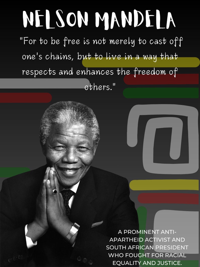 Black History Month Printable Posters || 10 Posters for Classroom ...