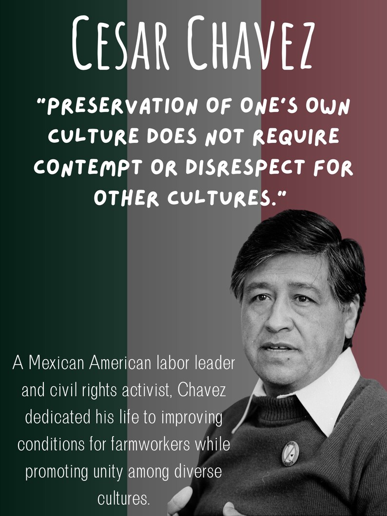 Hispanic Heritage Month Printable Posters || 10 Posters for Classroom ...