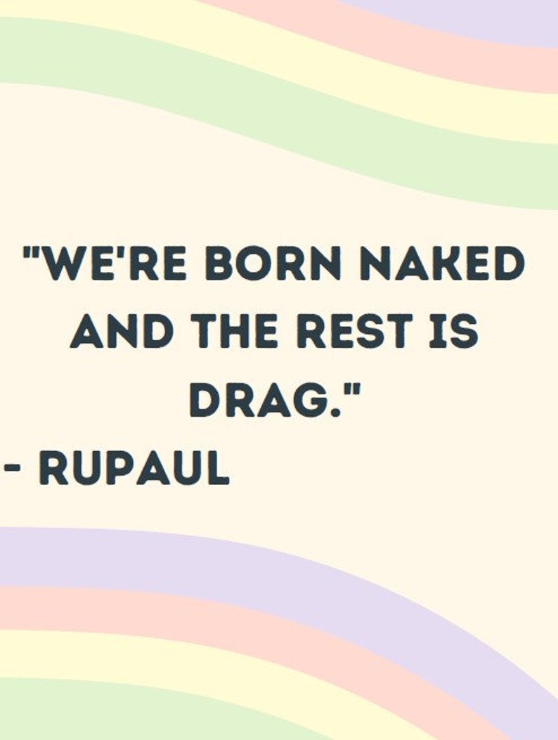 LGBTQ Empowerment Quotes Printable Posters || 10 LGBTQ Posters for ...