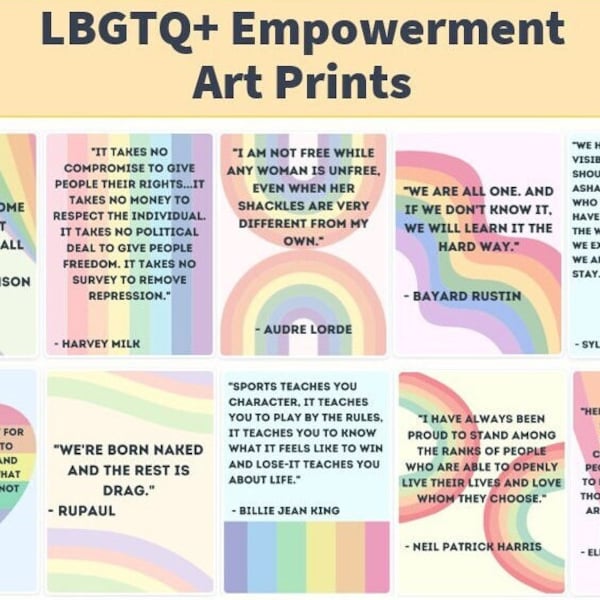 Lgbtq Posters - Etsy
