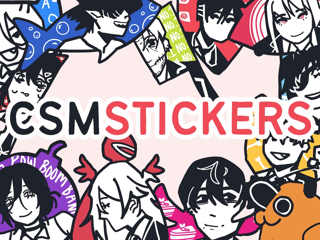 CSM Sticker Sheet - Etsy