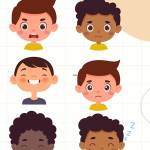 Emotion and Feelings Printables for Daily Schedules - Etsy