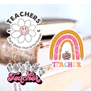 Digital Download Teacher Bundle PNG File for Sticker Making Project - Etsy