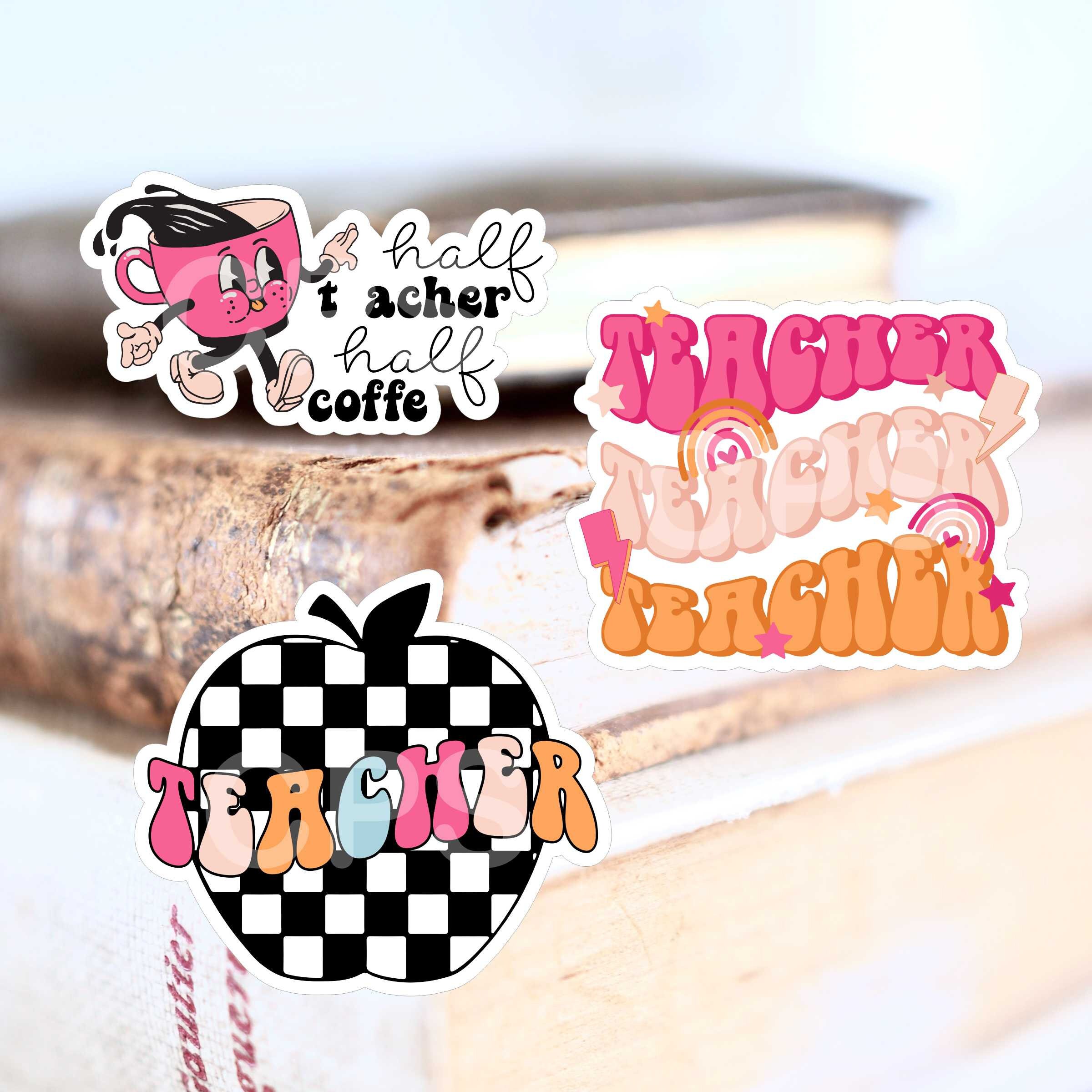 Digital Download Teacher Bundle PNG File for Sticker Making - Etsy