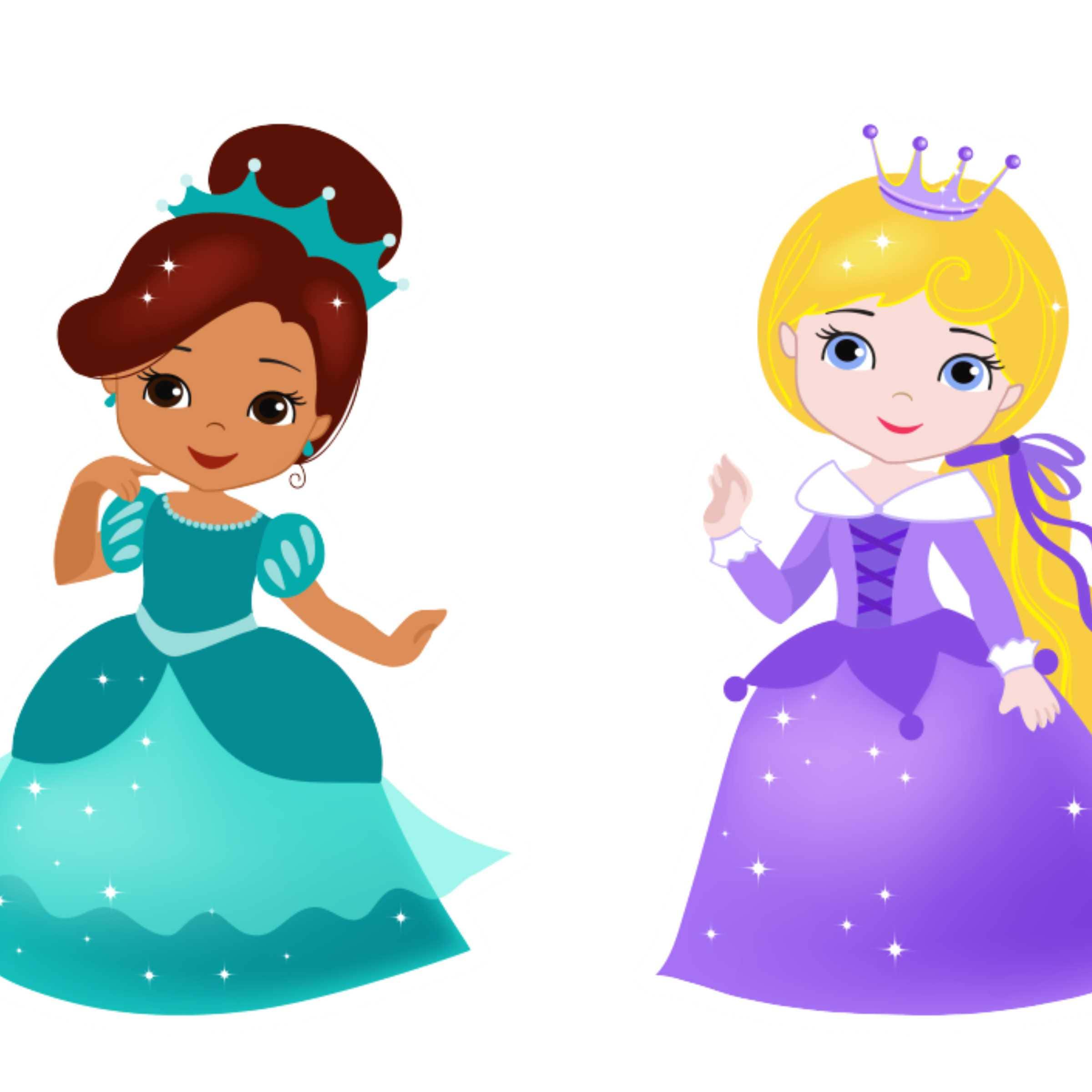Digital Download Princess PNG File for Sticker Making Project - Etsy