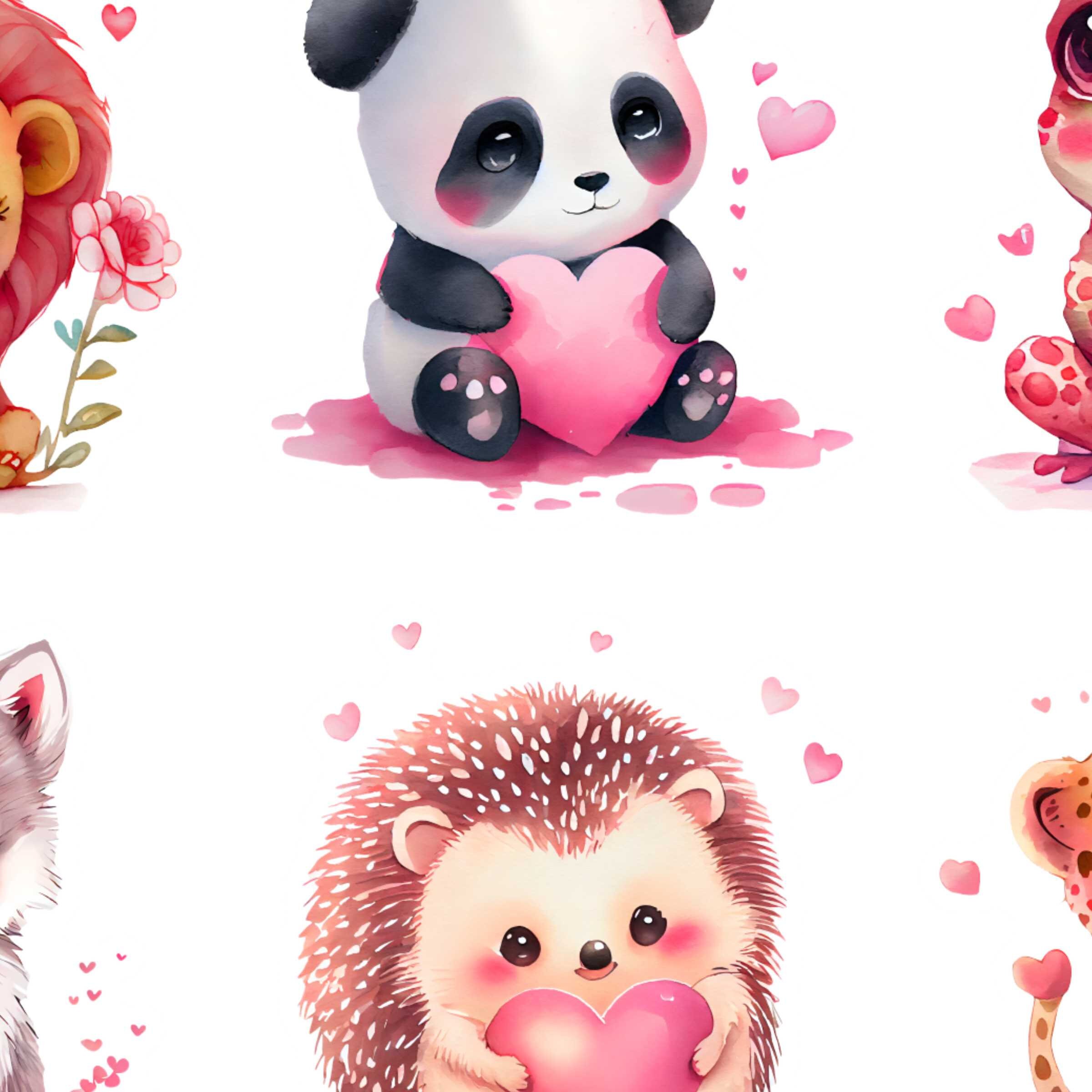 Cute Animal Sticker Animal Png Kawaii Png Png Files for - Etsy