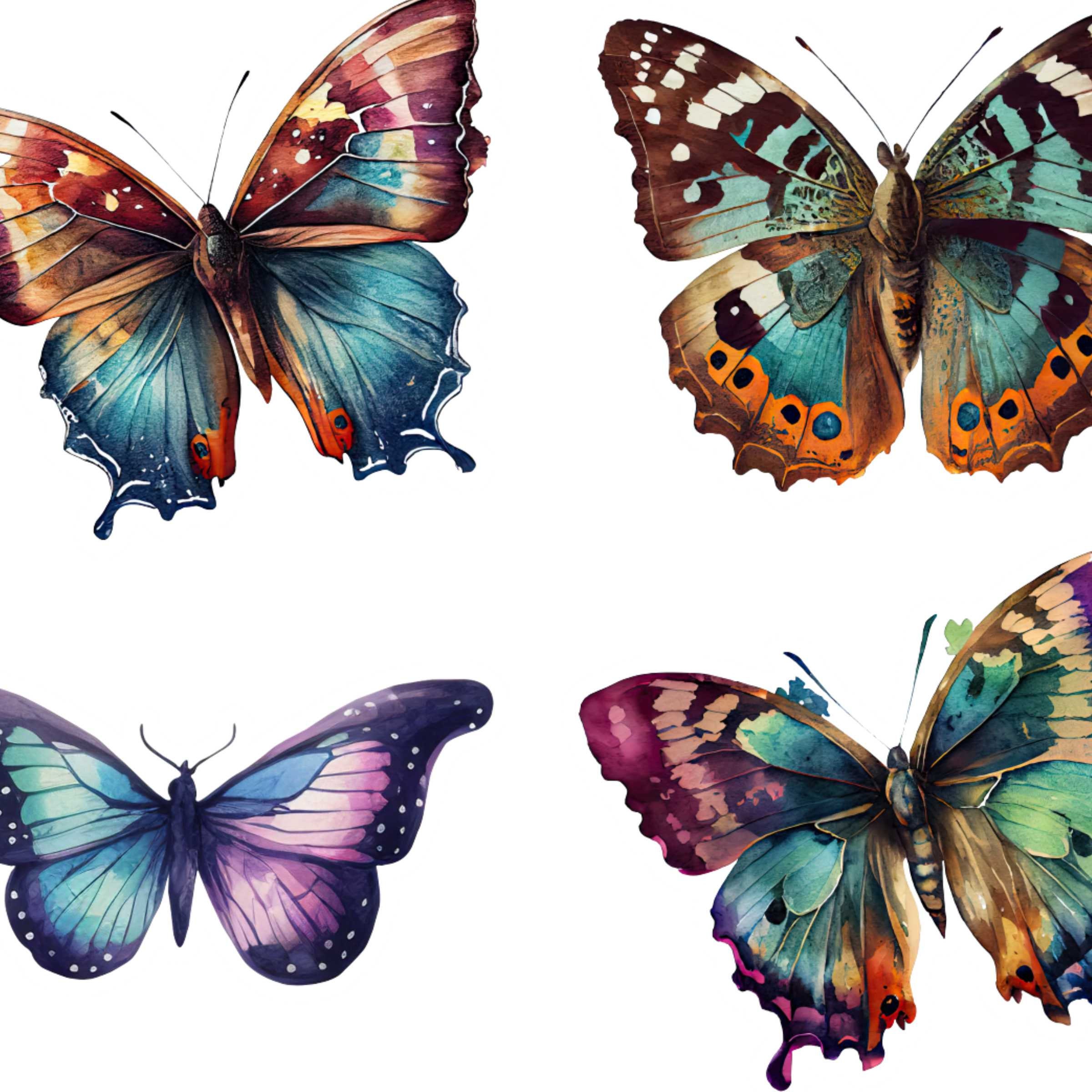 Butterfly Sticker, Butterfly Png Files for Stickers, Butterfly Png ...