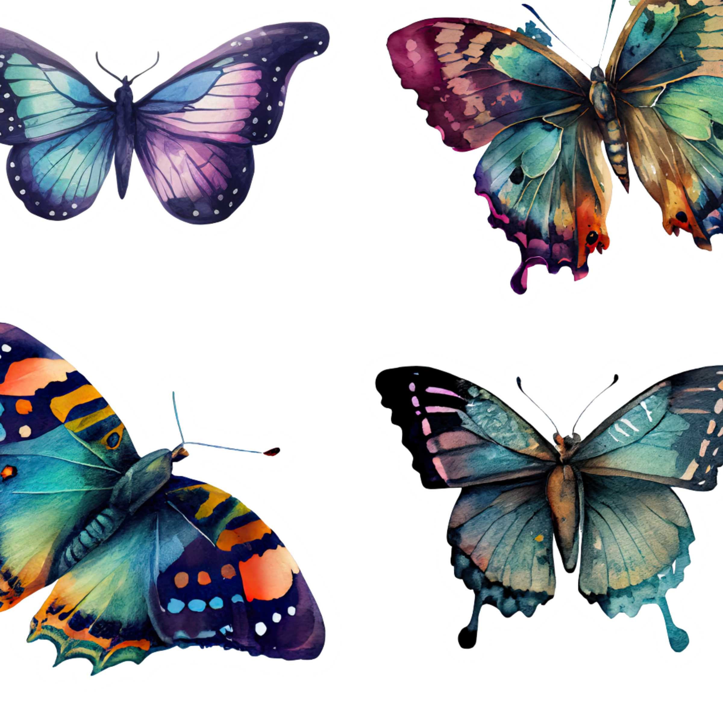 Butterfly Sticker, Butterfly Png Files for Stickers, Butterfly Png ...