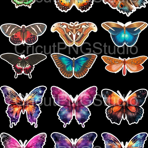 Butterfly Stickers - Etsy