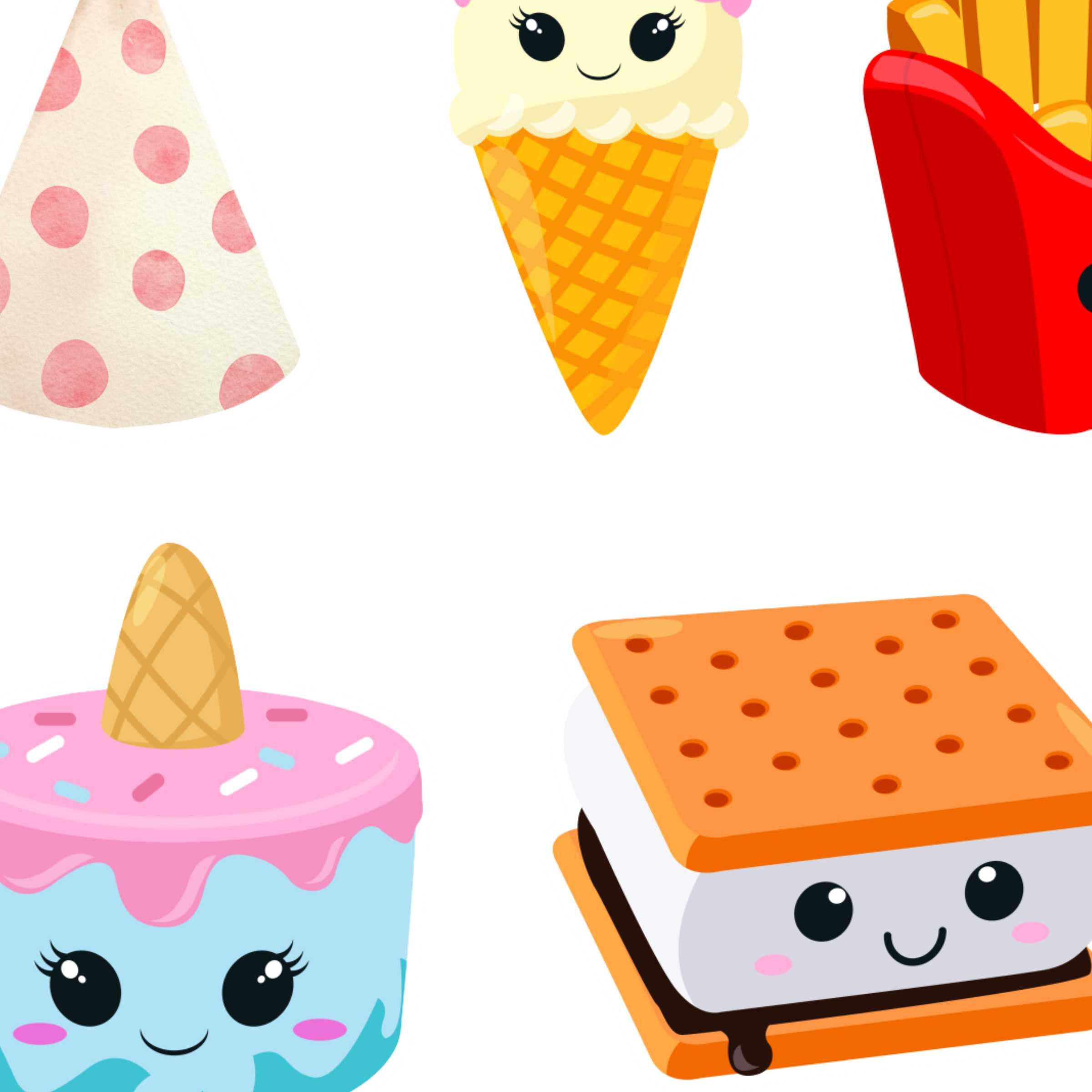 Kawaii Food Sticker, Cute Food Png, Kawaii Png, Kawaii Food Png Files ...