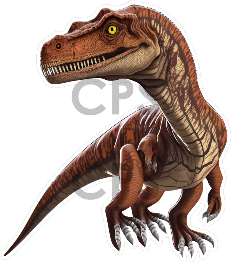 Digital Download Dinosaur PNG File for Sticker Making Project ...