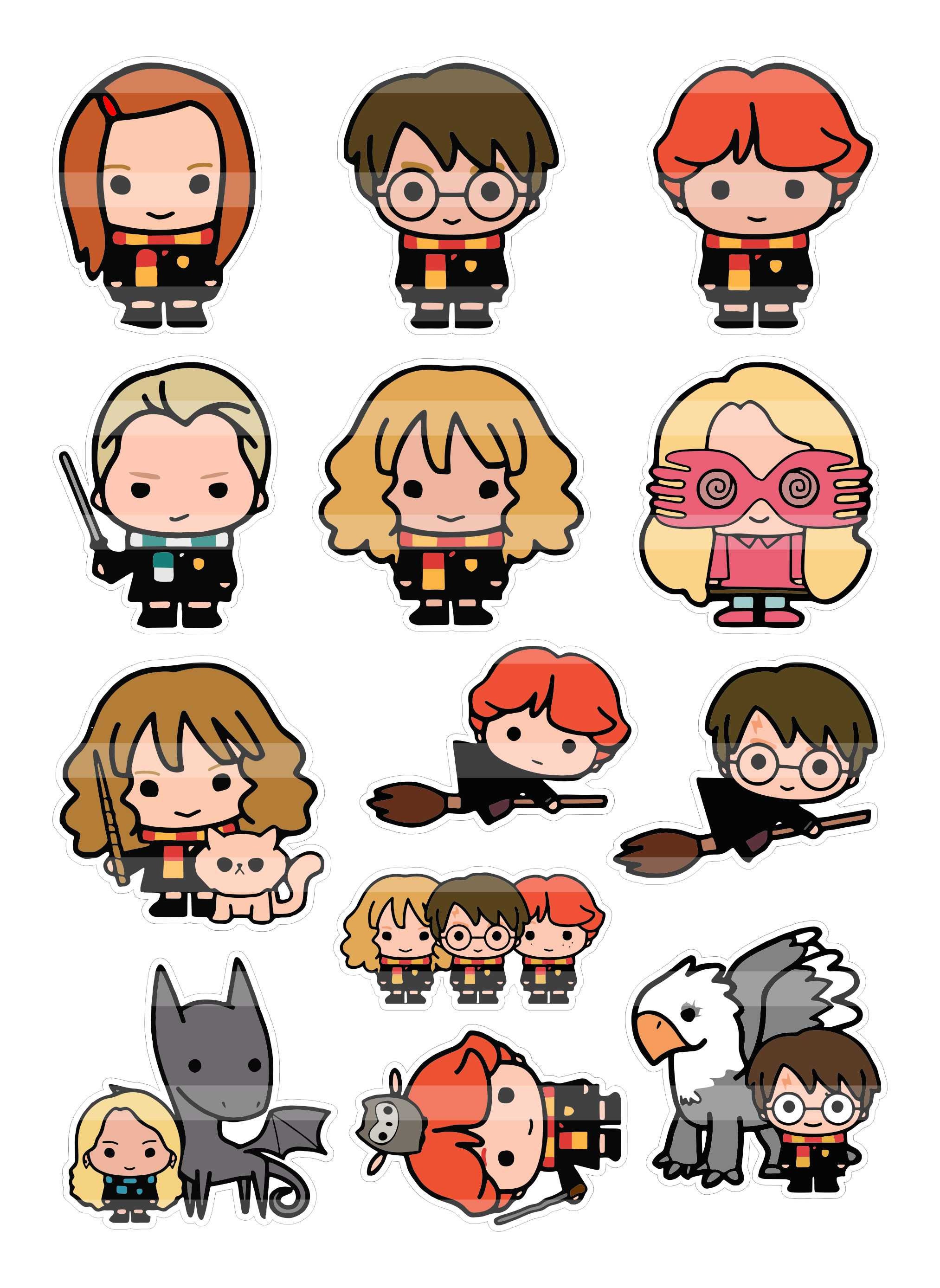 Potter Sticker Digital Download PNG File for Sticker Making Project ...