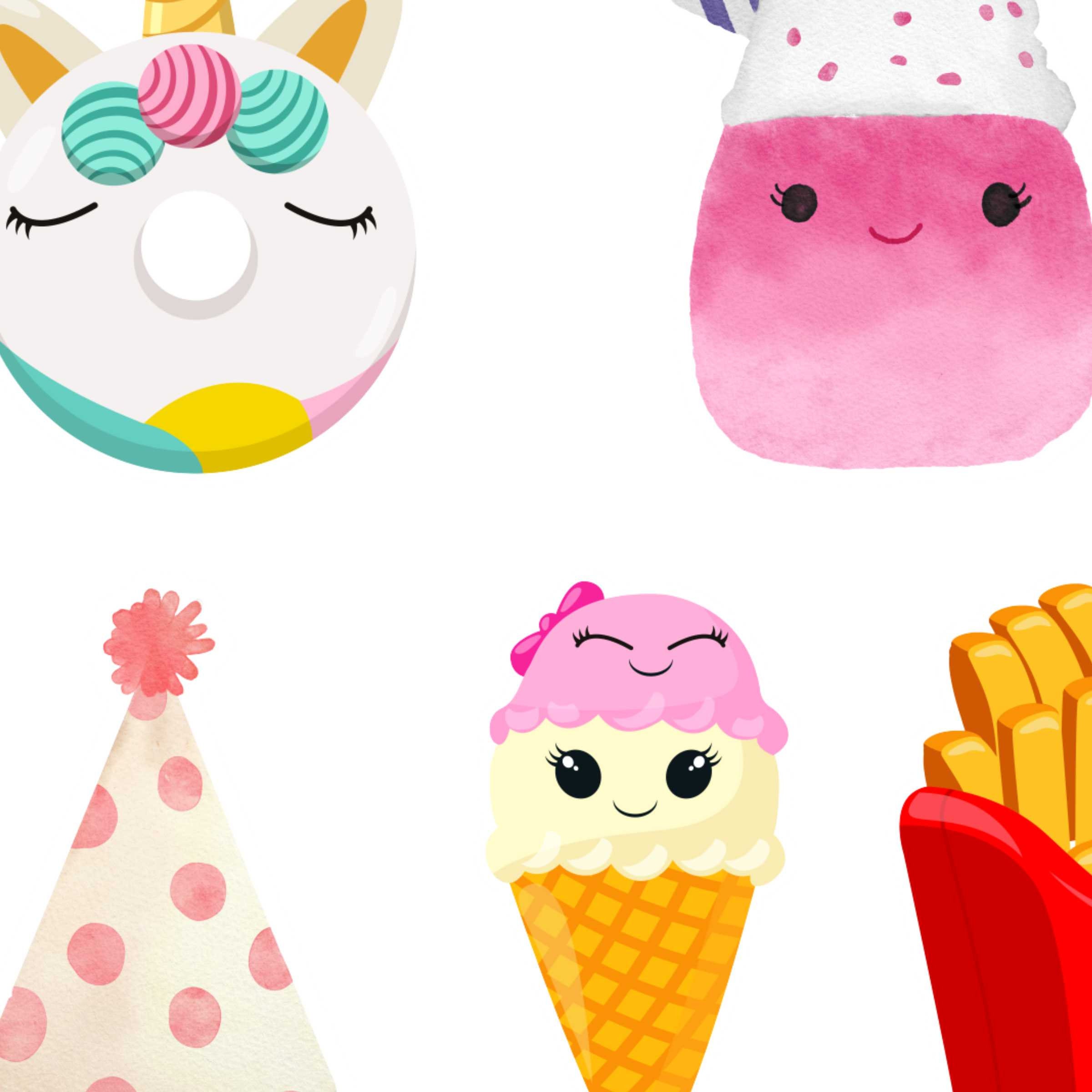 Kawaii Food Sticker, Cute Food Png, Kawaii Png, Kawaii Food Png Files ...