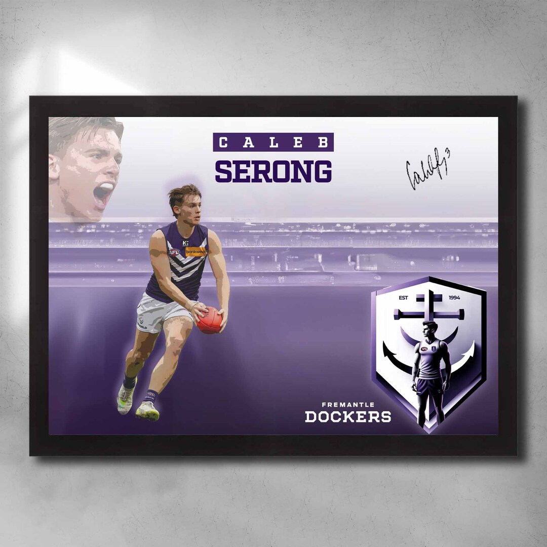 Caleb Serong Dockers Art - Etsy