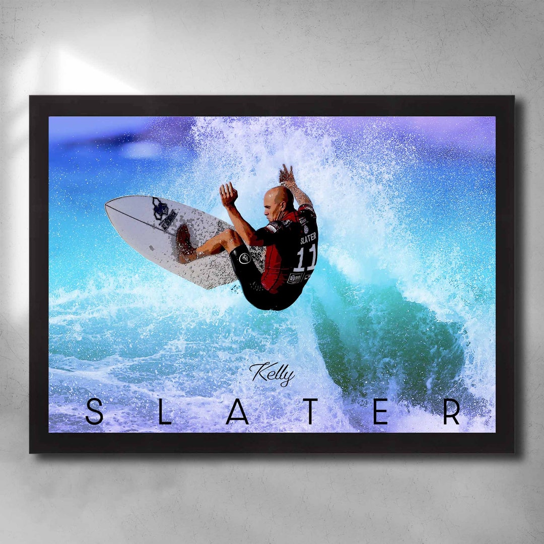Kelly Slater Surfing Art - Etsy