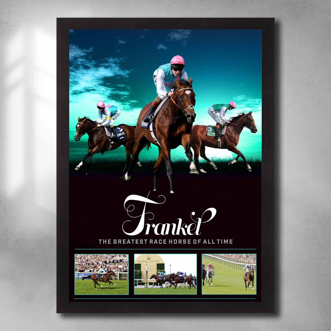 Frankel Horse Racing Wall Art - Etsy
