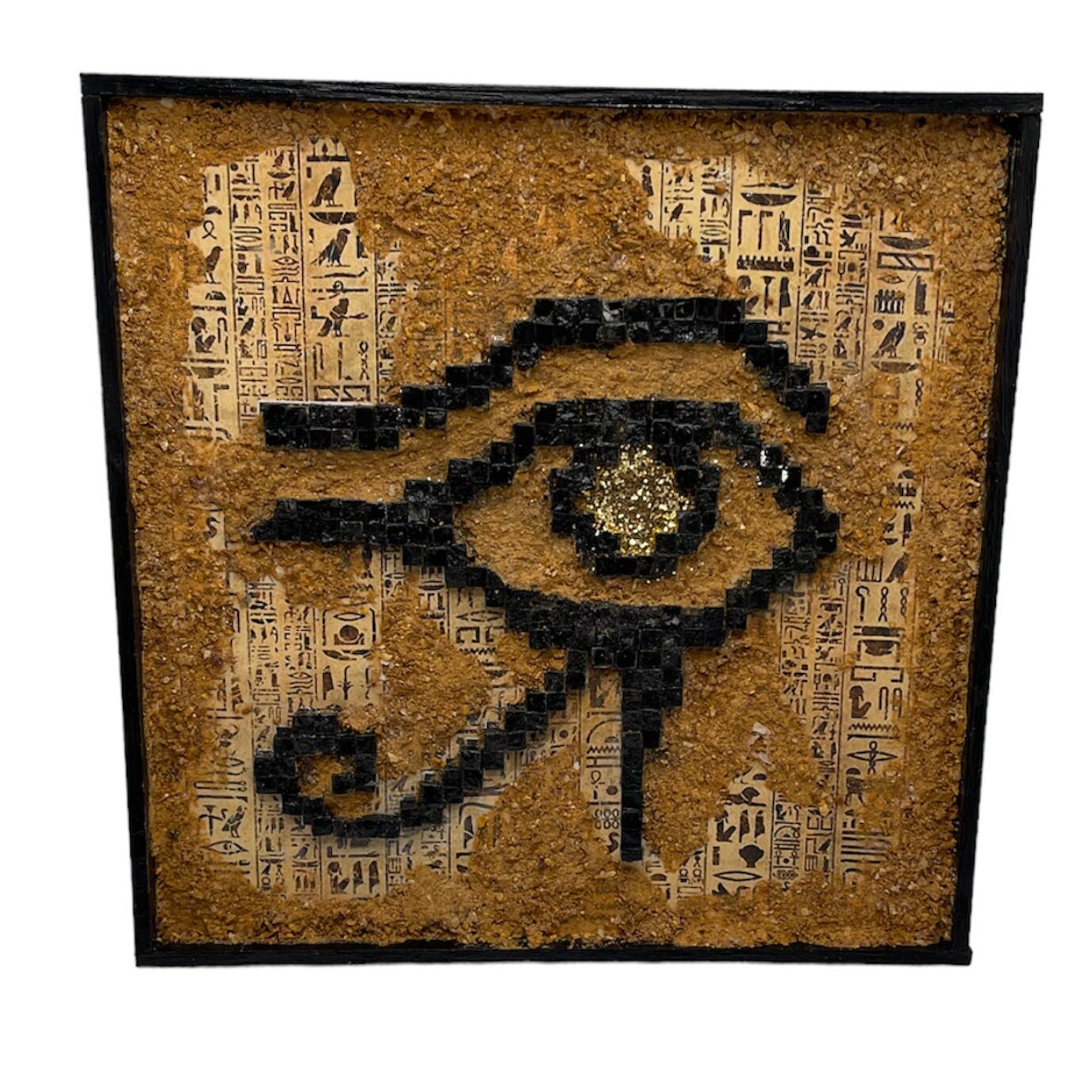 Eye of Horus, Eye of Ra, Mosaic Eye of Ra, Ancient Egypt Art, Mythology ...
