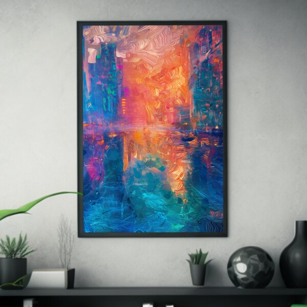 Mixed Media Poster - Etsy