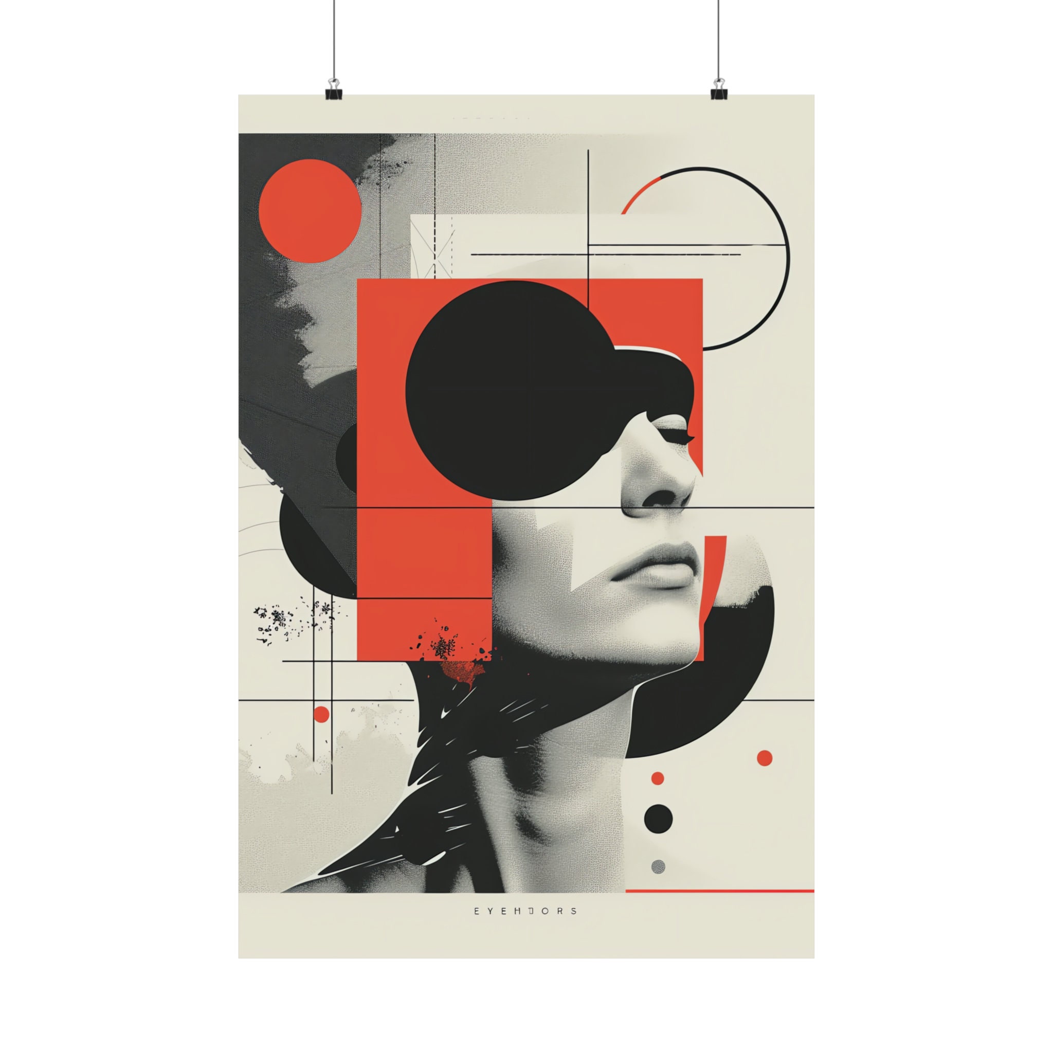 Deconstructivist Cyberpunk Lady Poster Noir Artwork Awarded Design Matt ...