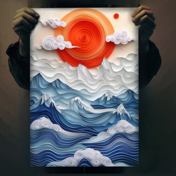 Layered Paper Art - Etsy