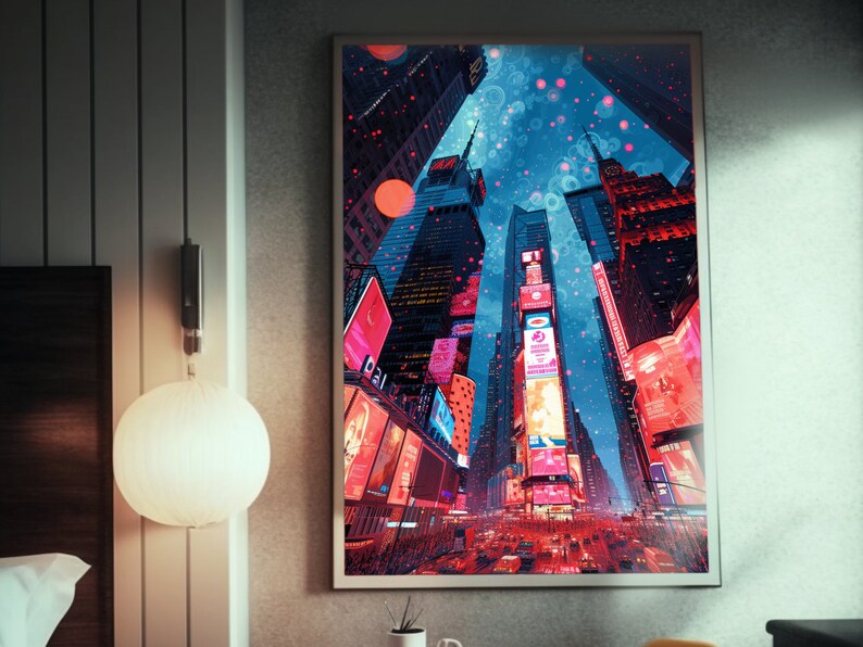 Urban Dreamscape Poster Matte Painting Artwork Cityscape Scene Award ...