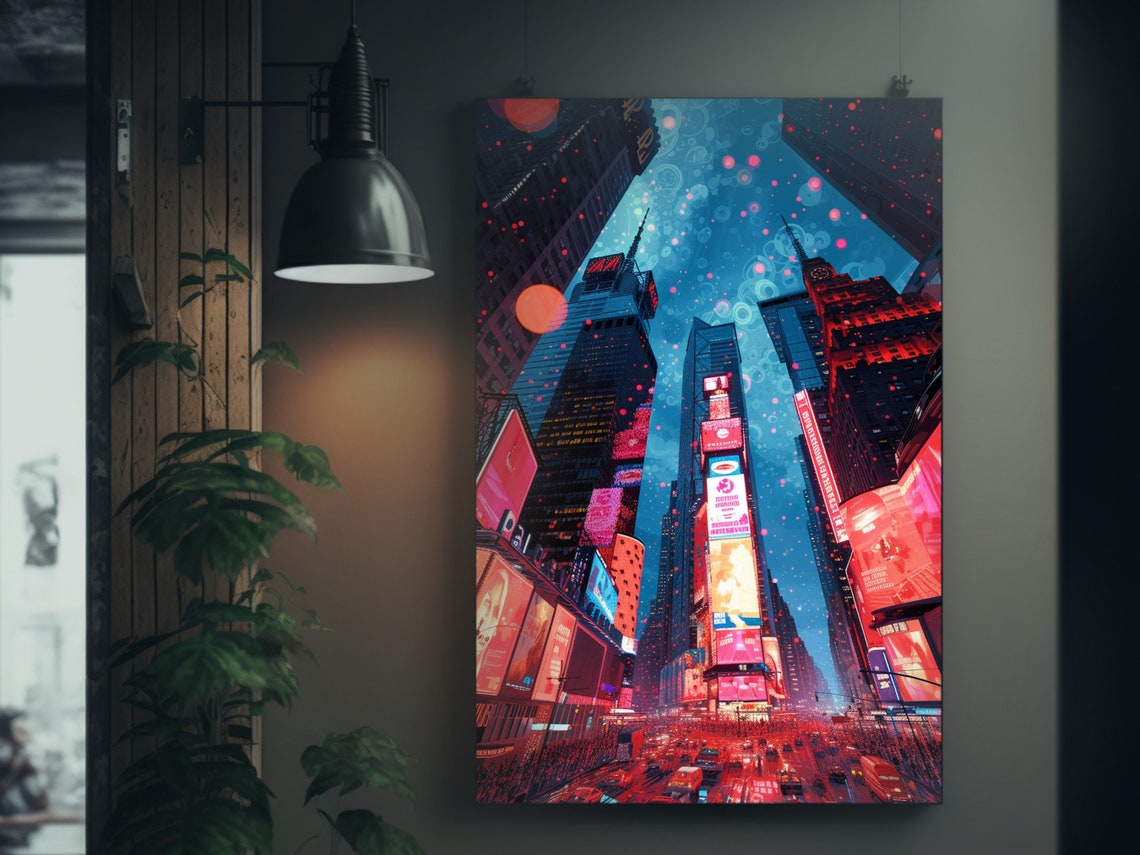 Urban Dreamscape Poster Matte Painting Artwork Cityscape Scene Award ...