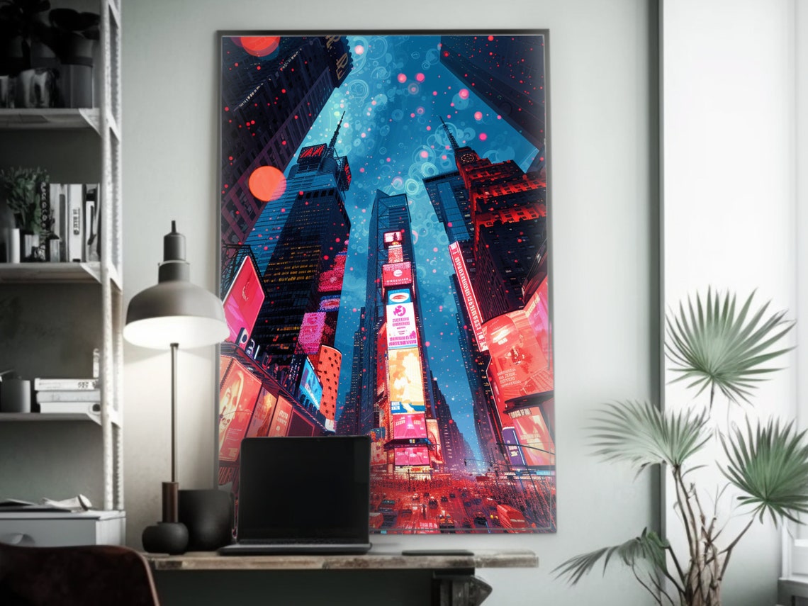 Urban Dreamscape Poster Matte Painting Artwork Cityscape Scene Award ...