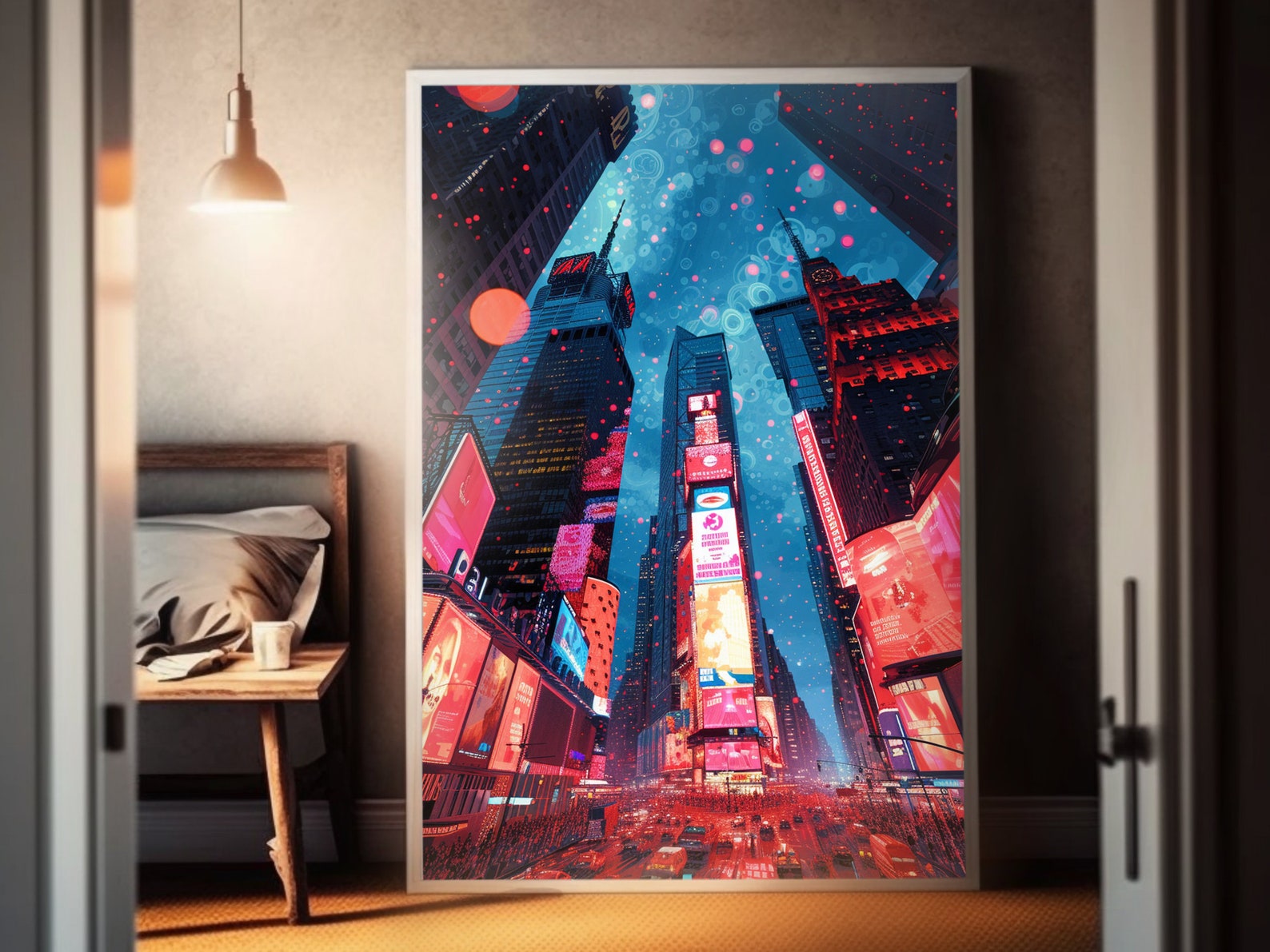 Urban Dreamscape Poster Matte Painting Artwork Cityscape Scene Award ...