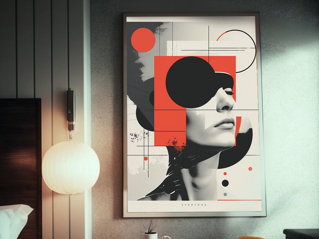 Deconstructivist Cyberpunk Lady Poster Noir Artwork Awarded Design Matt ...