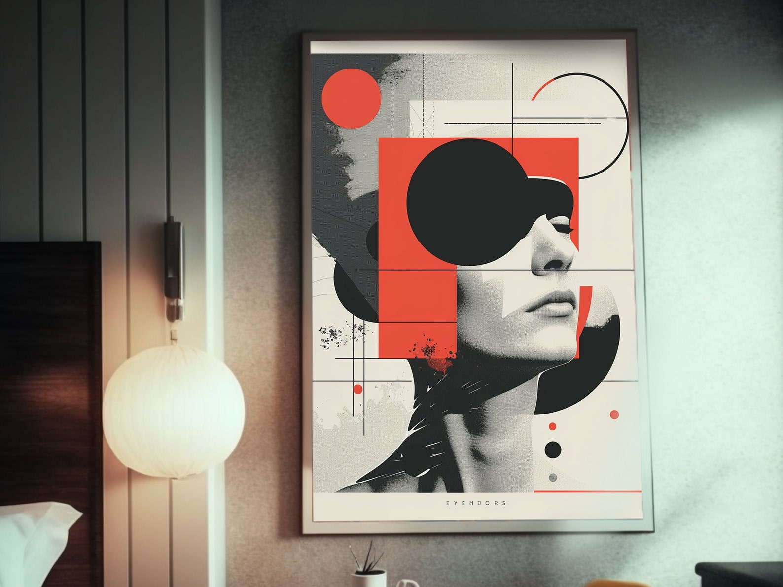 Deconstructivist Cyberpunk Lady Poster Noir Artwork Awarded Design Matt ...