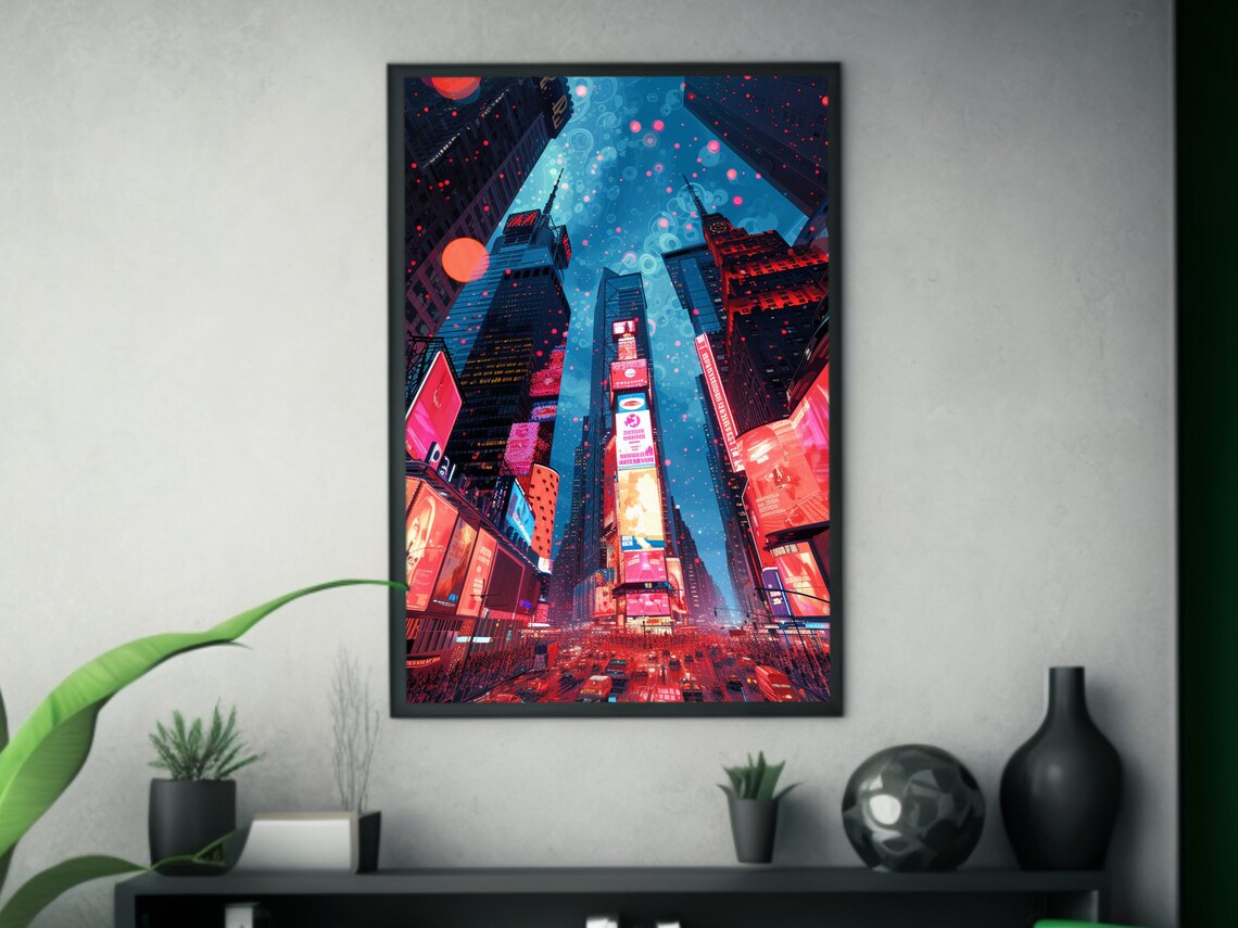 Urban Dreamscape Poster Matte Painting Artwork Cityscape Scene Award ...