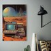 Retrofuturism Computer & Monitor in Desert 1980s Synthwave - Etsy