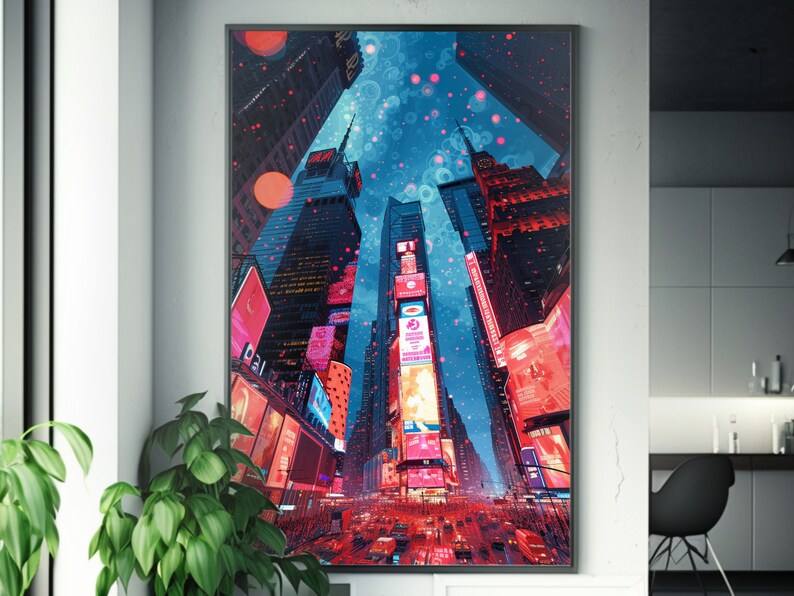 Urban Dreamscape Poster Matte Painting Artwork Cityscape Scene Award ...