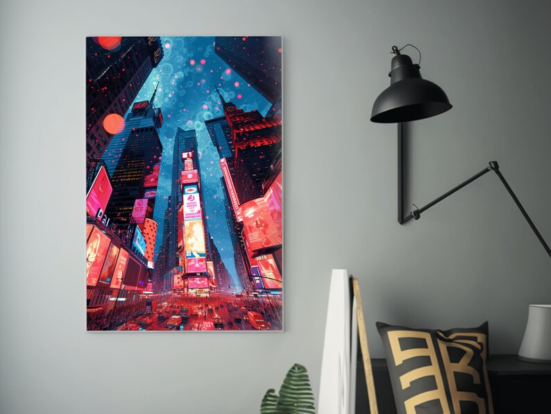 Urban Dreamscape Poster Matte Painting Artwork Cityscape Scene Award ...