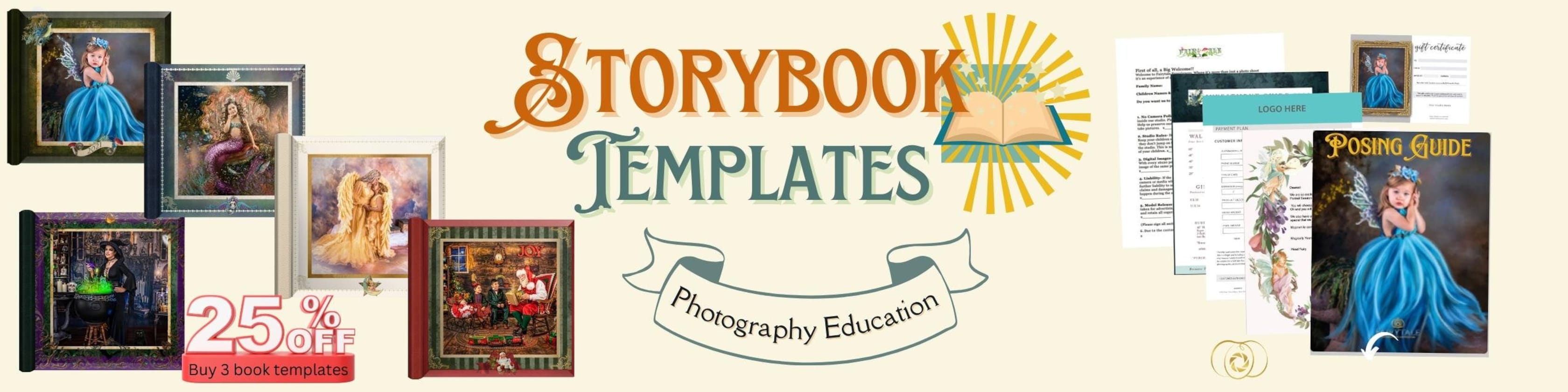 storybooktemplate - Etsy