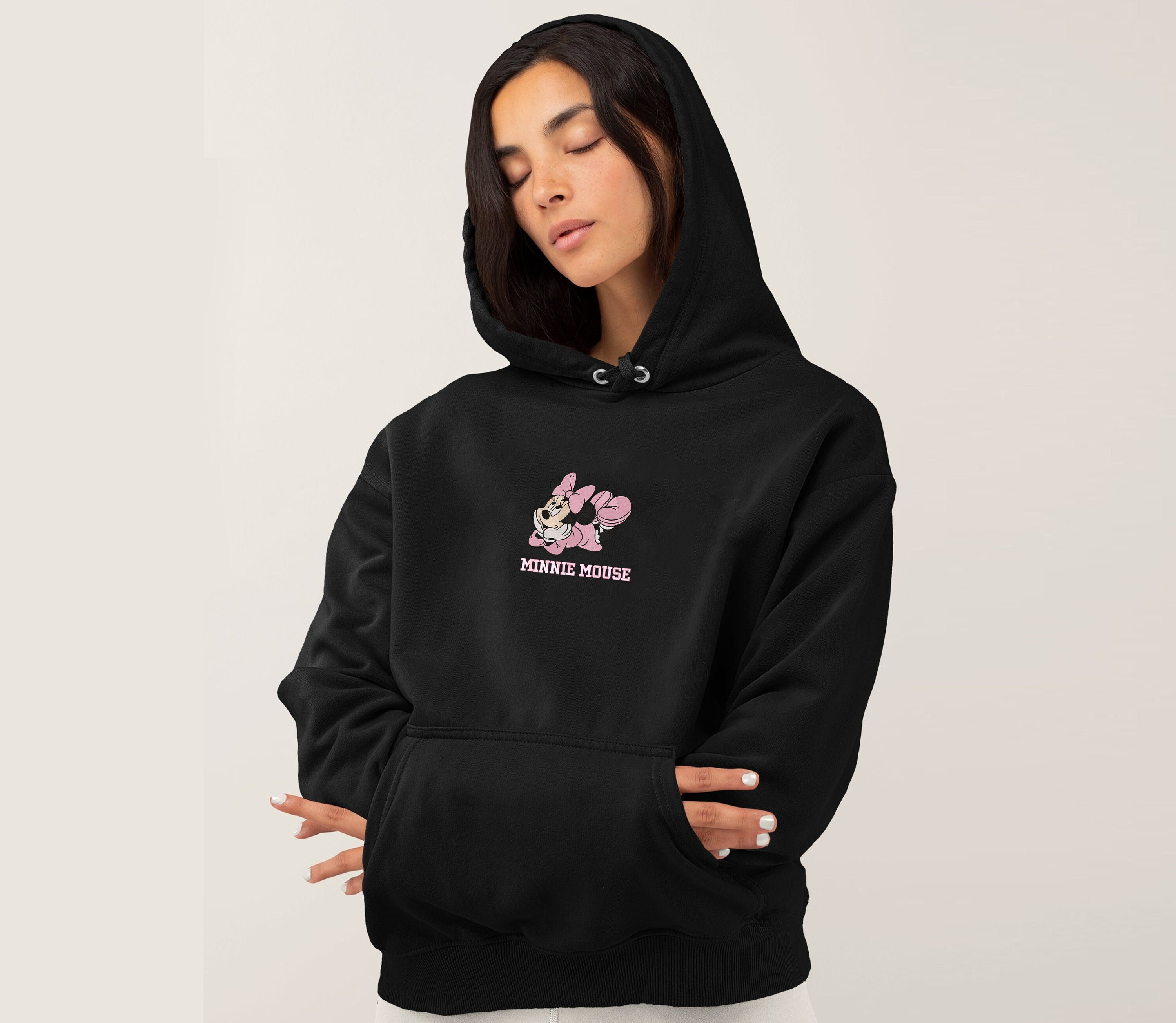 Minnie Mouse Embroidered Shirt, Minnie Mouse Embroidered T-shirt ...