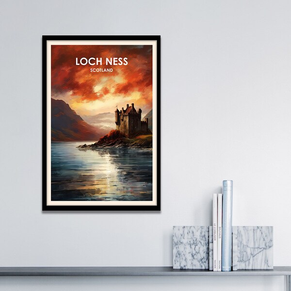 Loch Ness Poster - Etsy