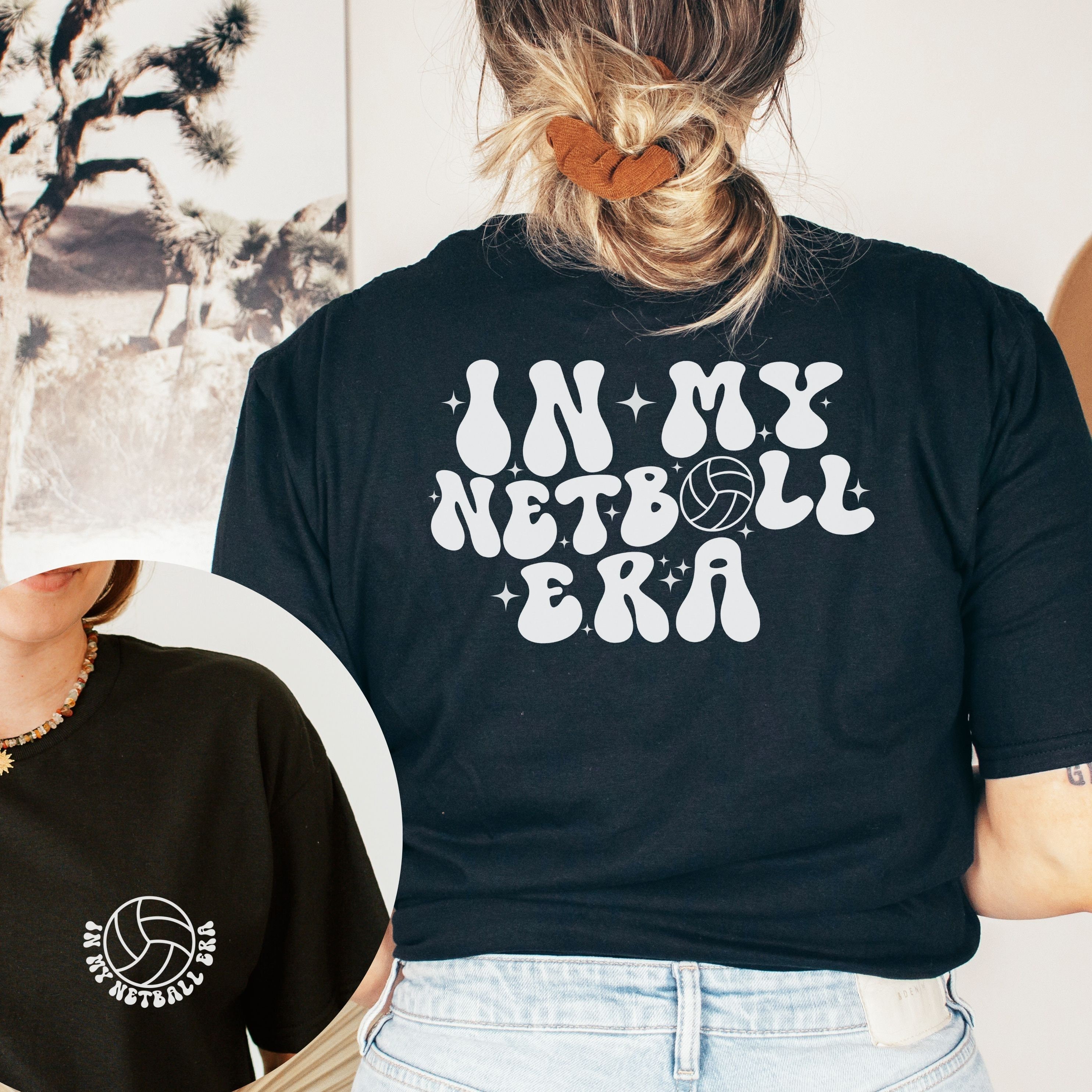 Retro Netball Shirt: "in My Netball Era" Tee - Etsy