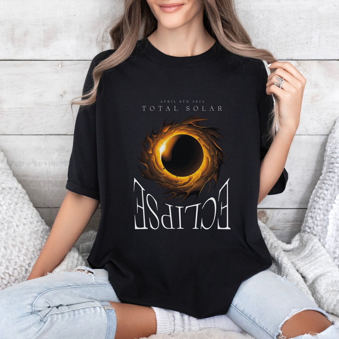 Comfort Colors Total Solar Eclipse Shirt April 8th 2024, , Eclipse ...