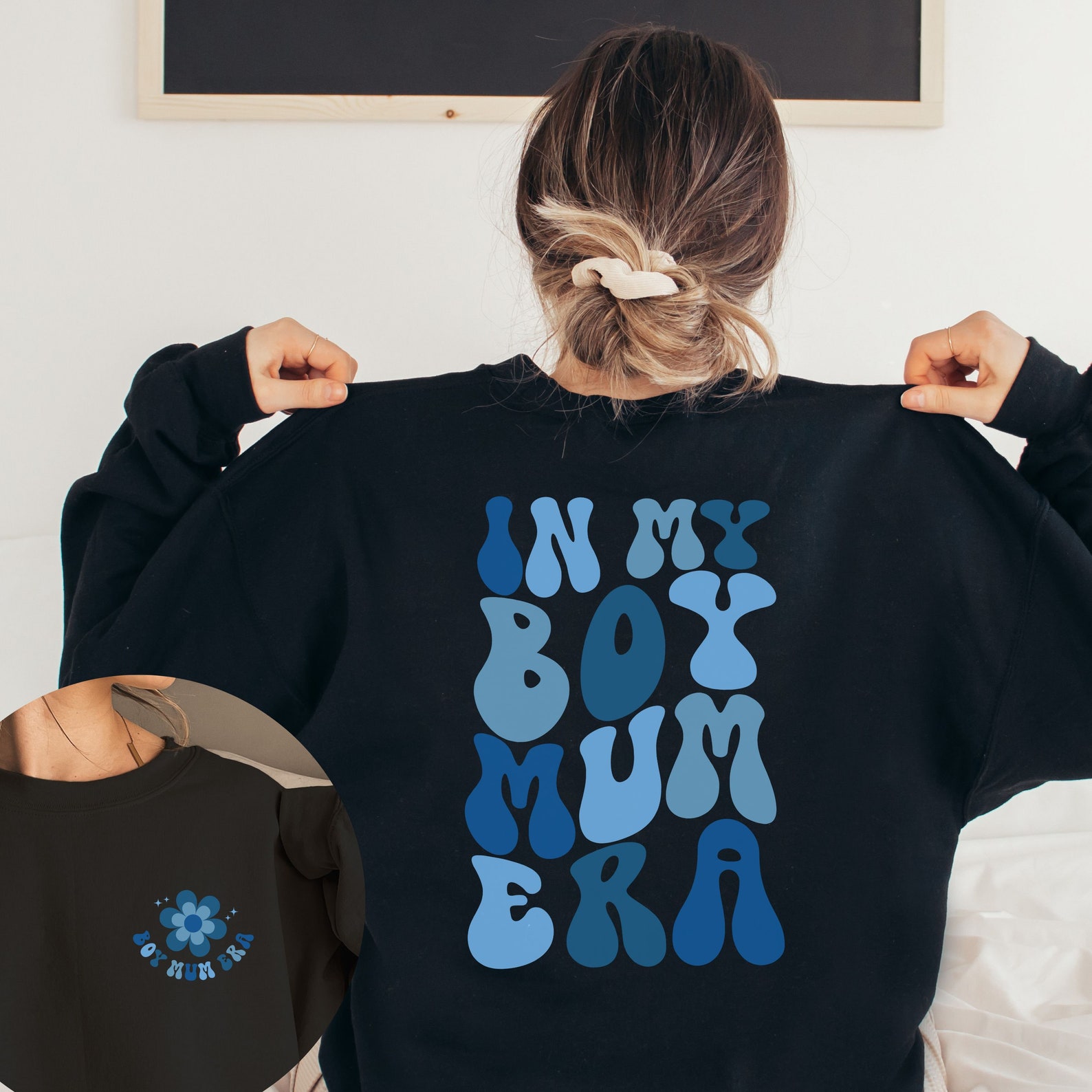 In My Boy Mum Era Sweatshirt, Cool Mamas Club, Gift for Mum, Cute Mum ...