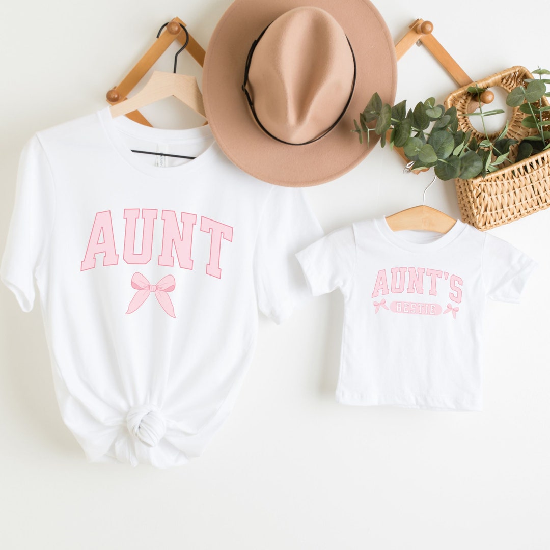 Matching Aunt and Bestie Coquette Shirts, Aunt and Niece Shirts ...