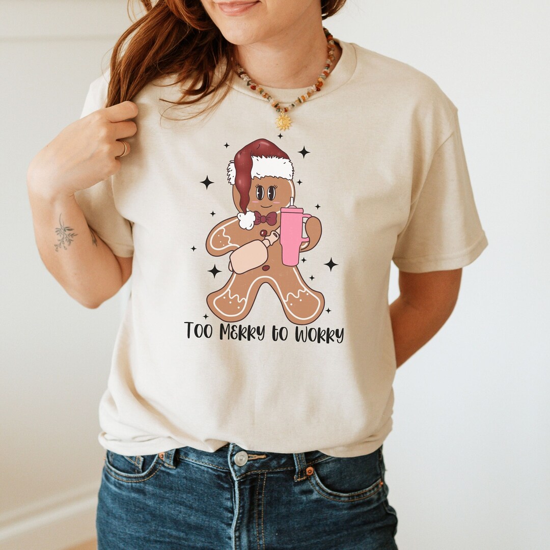 Funny Gingerbread Christmas Shirt, Trendy Christmas Shirt, Cute ...