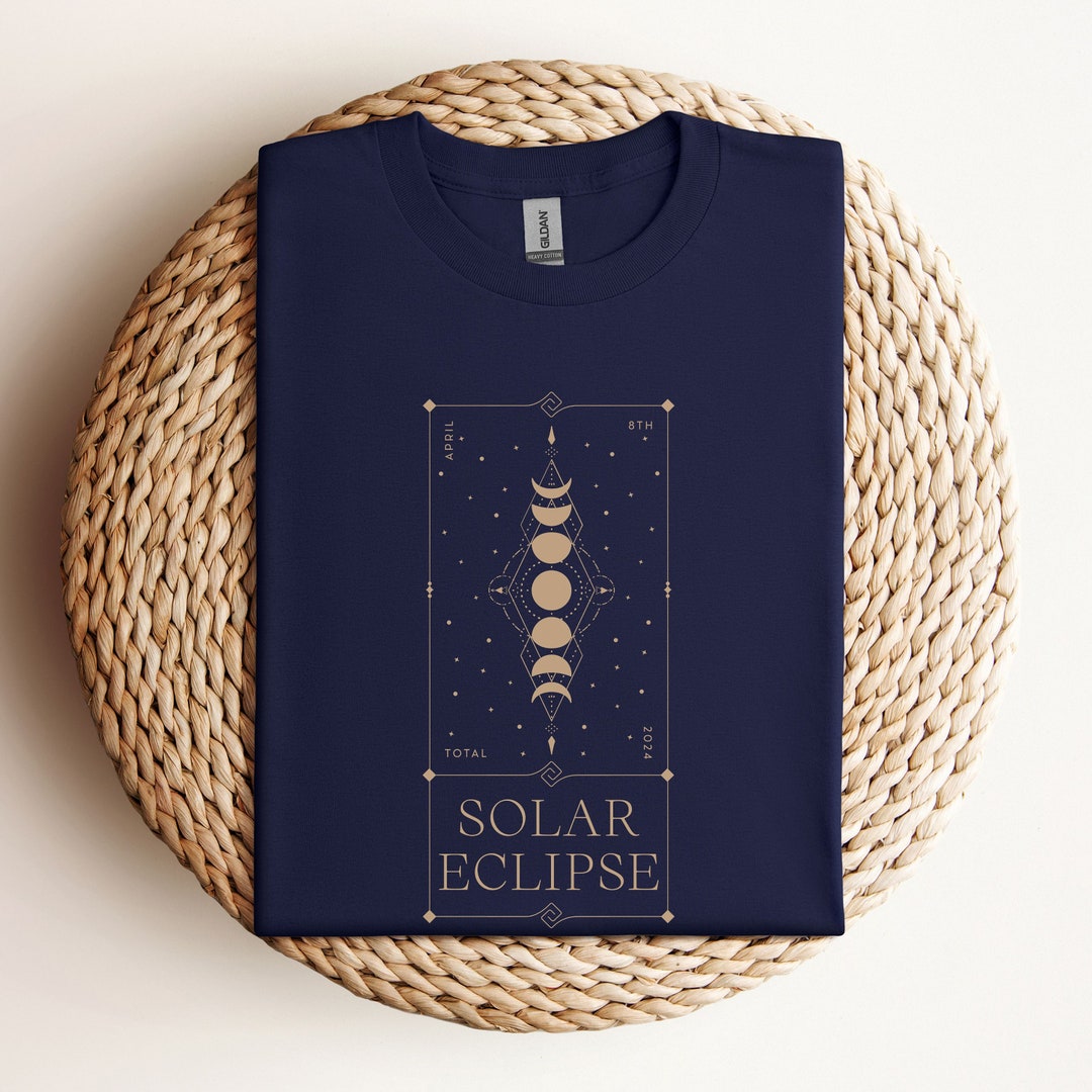 Total Solar Eclipse Shirt April 8th 2024, Mystic Spiritual Aesthetic ...